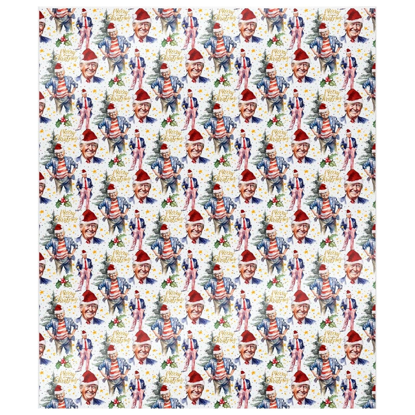 Fun Christmas Wrapping Stickers Wrapping Paper Unique Holiday Wrapping ...