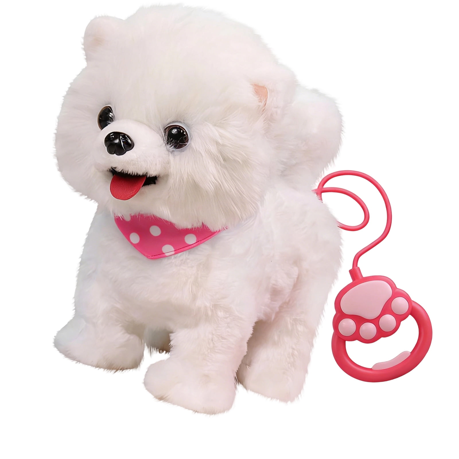 Fun Companion Electric Plush Toy Dog for Kids That Walks Barks and ...