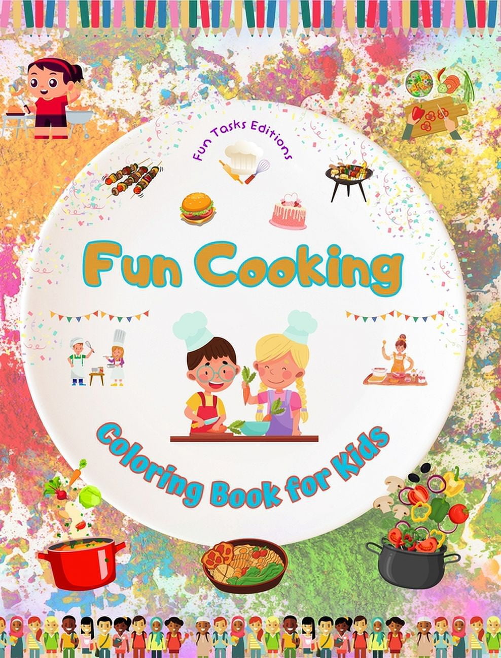 Fun Cooking - Coloring Book for Kids - Creative and Cheerful ...
