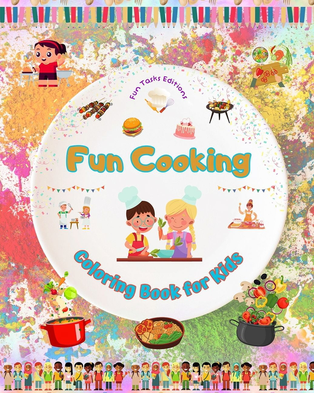 Fun Cooking - Coloring Book for Kids - Creative and Cheerful ...