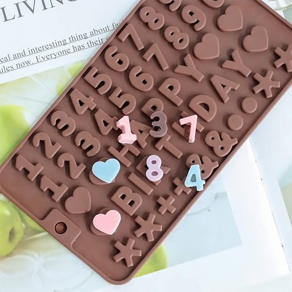 Fun and Creative Silicone Birthday Cake Decoration Mold with Digital ...