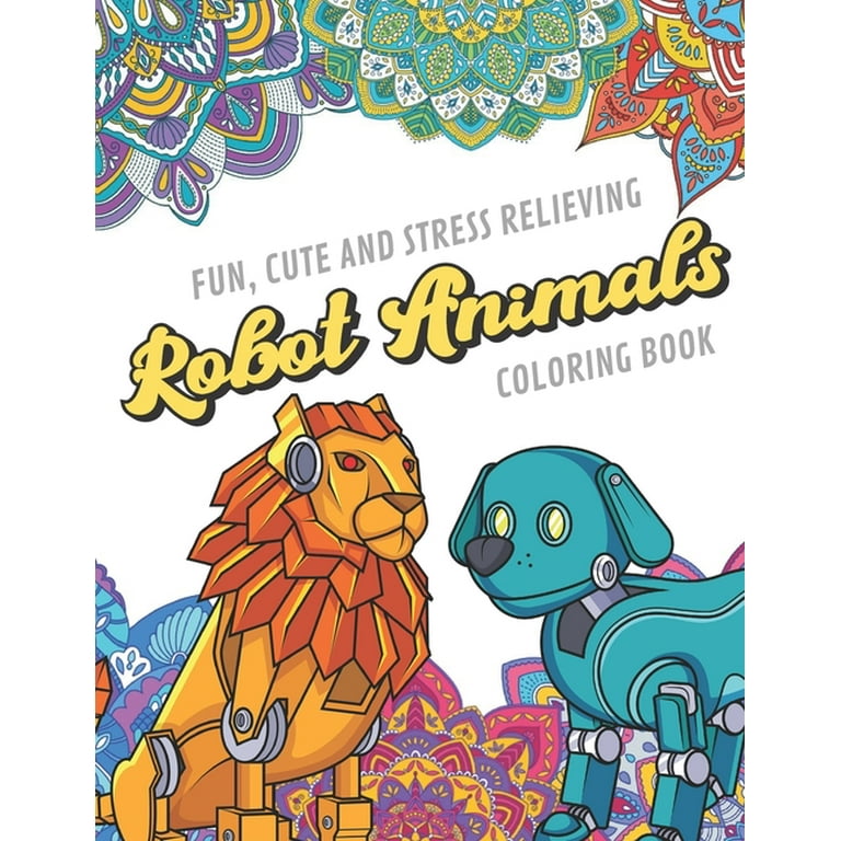 mechanical coloring book
