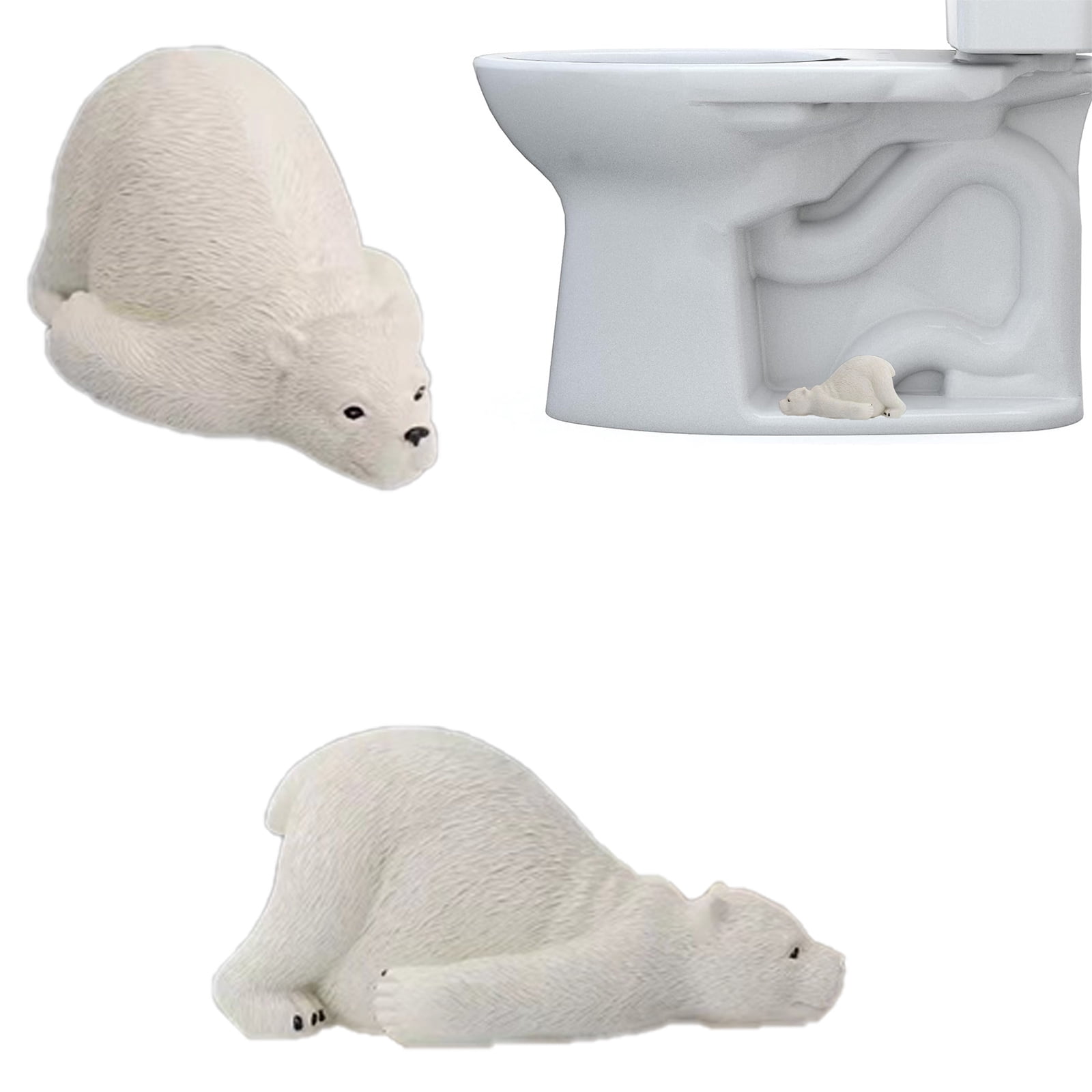 Fun & Cute Toilet Bolt Caps Unique & Charmings Bathroom Upgrades Bear ...