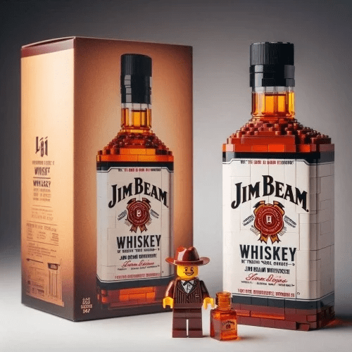 Fun DIY Building Blocks – Whiskey Bottle Inspired Mini Model Set ...