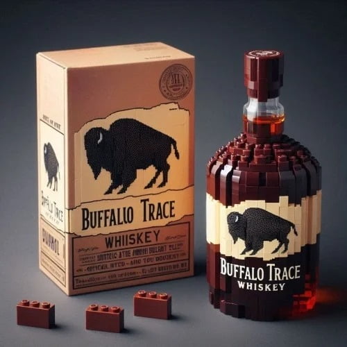 Fun DIY Building Blocks – Whiskey Bottle Inspired Mini Model Set ...