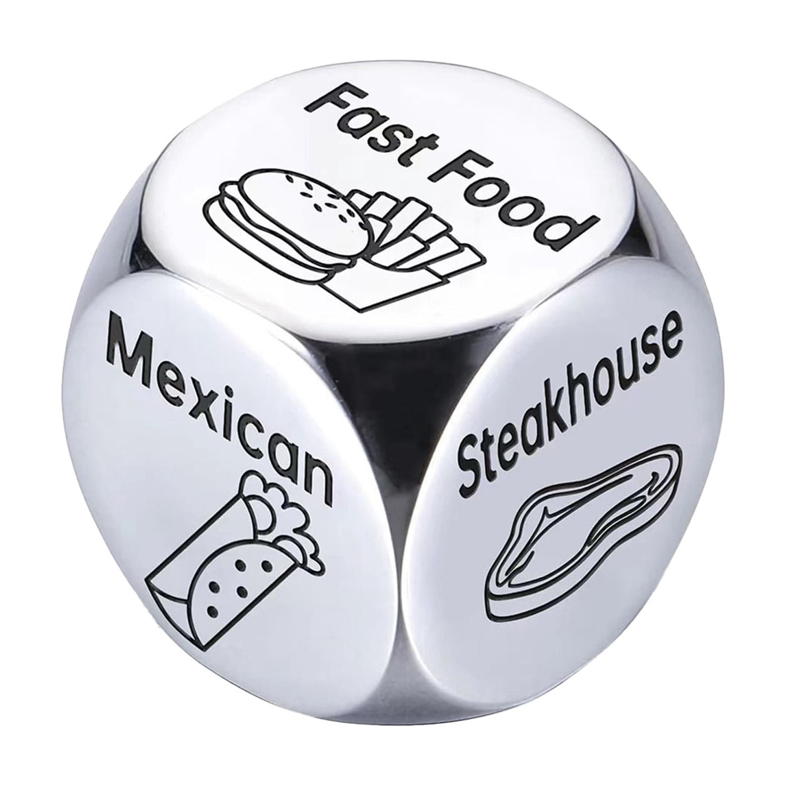 Fun Dates Night Dinner Decision Dices for Couples Novelty Gag Gift Game ...