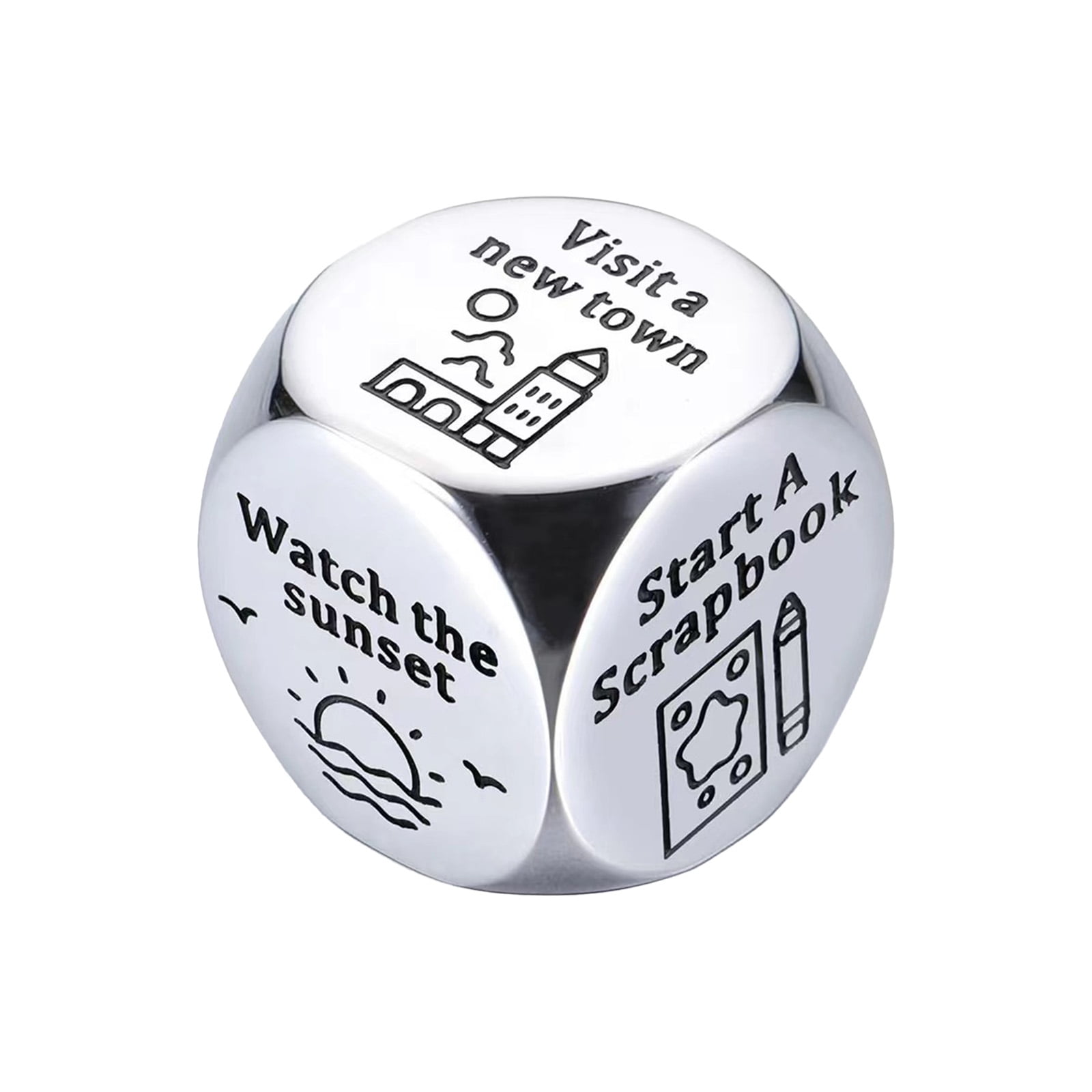 Fun Dates Night Dinner Decision Dices for Couples Novelty Gag Gift Game ...
