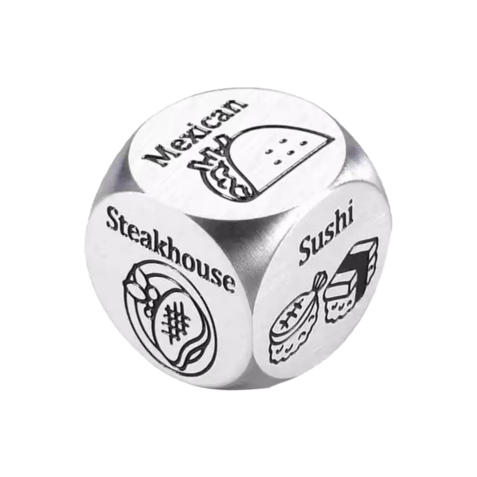Fun Dates Night Dinner Decision Dices for Couples Novelty Gag Gift Game ...