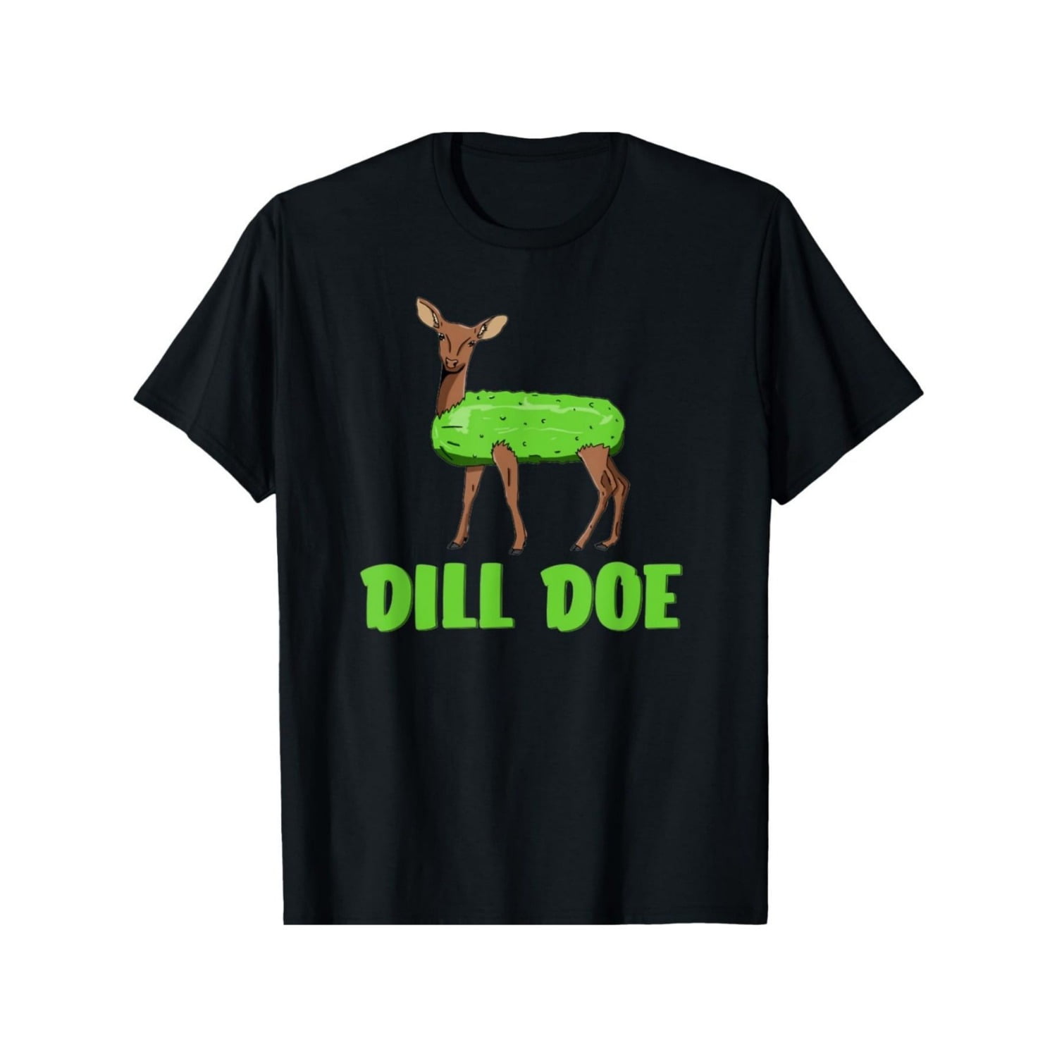 Fun Dill Doe Graphic T-Shirt - Humorous nature-inspired design for ...