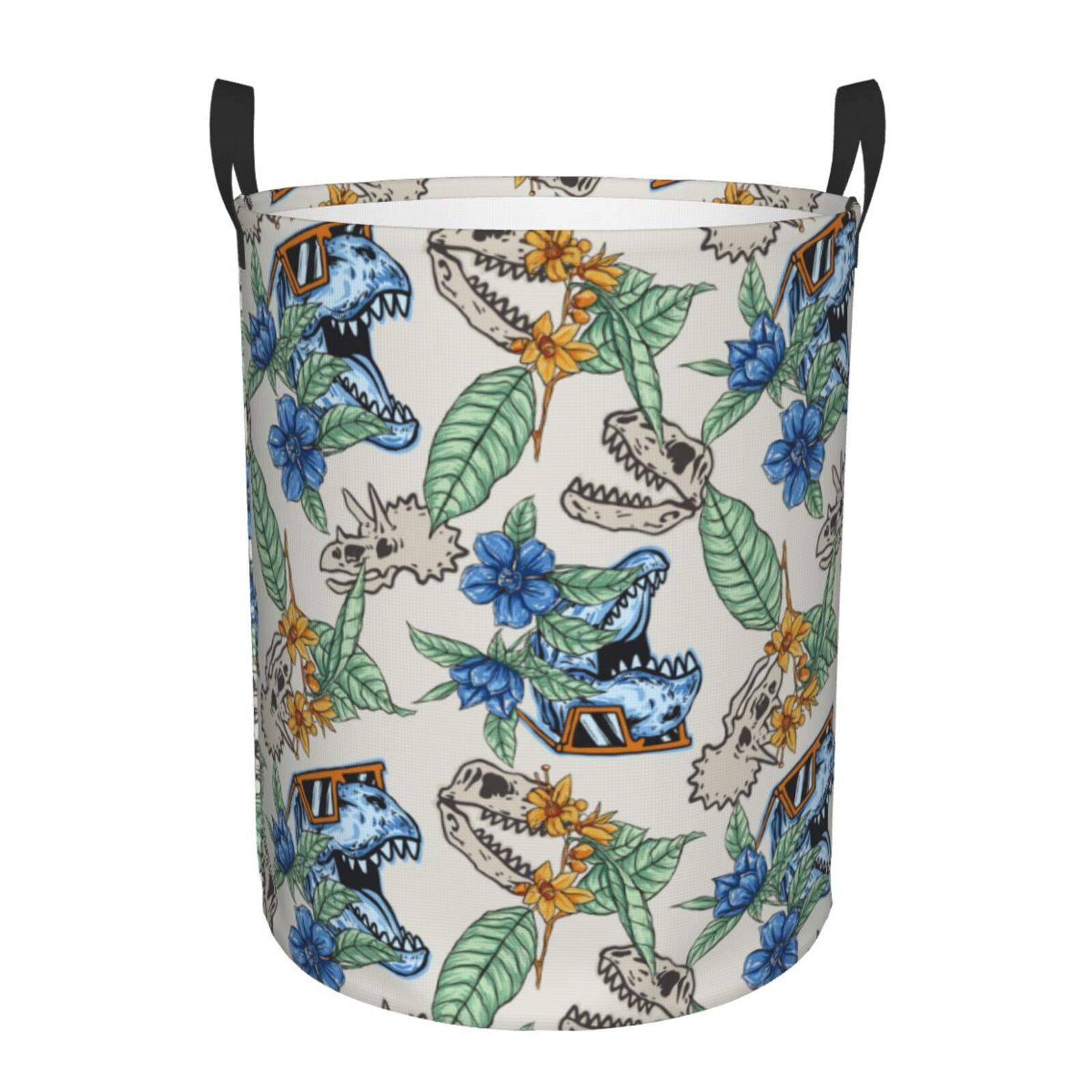 Fun Dinosaur Head Laundry Basket, Laundry Hamper Waterproof Laundry Bag ...