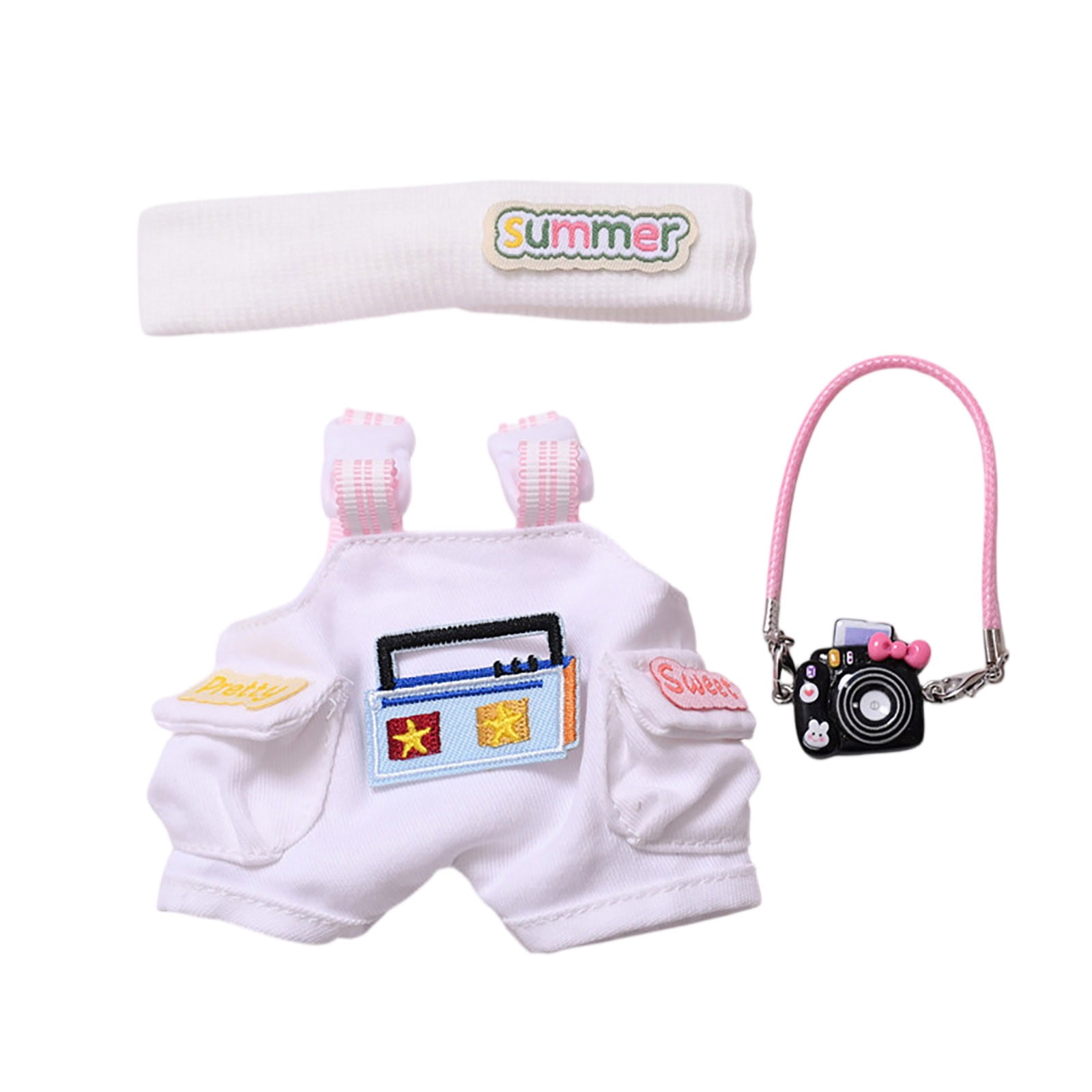 Fun Dolls Clothing for Plush Toys, Cute Accessories Outfit for 6.7-in ...