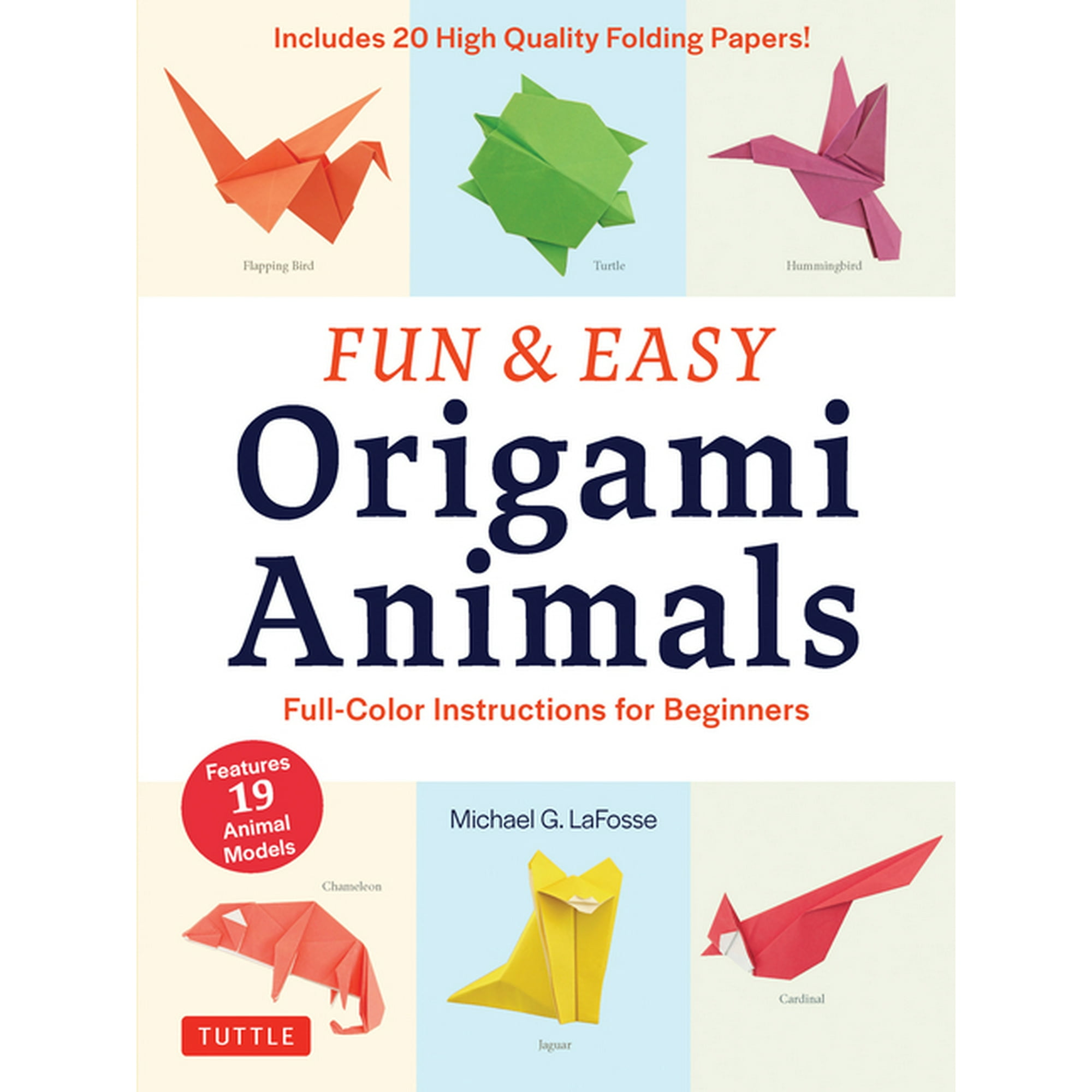 How To Make Origami Animals Step By Step For Kids
