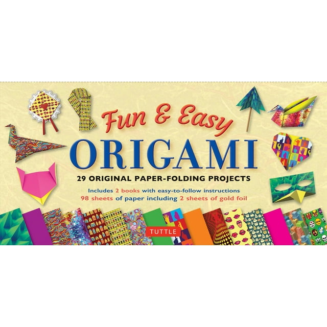Fun & Easy Origami Kit: 29 Original Paper-Folding Projects: Includes ...