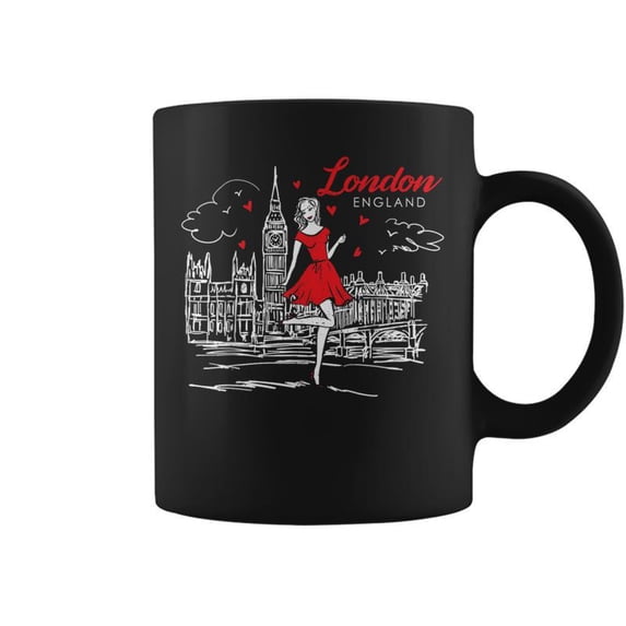 Fun England London Souvenir Big Ben Coffee Mug - Walmart.com