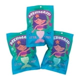 Fun Express 12 Packs Mermaid Cotton Candy, Watermelon, Pineapple ...