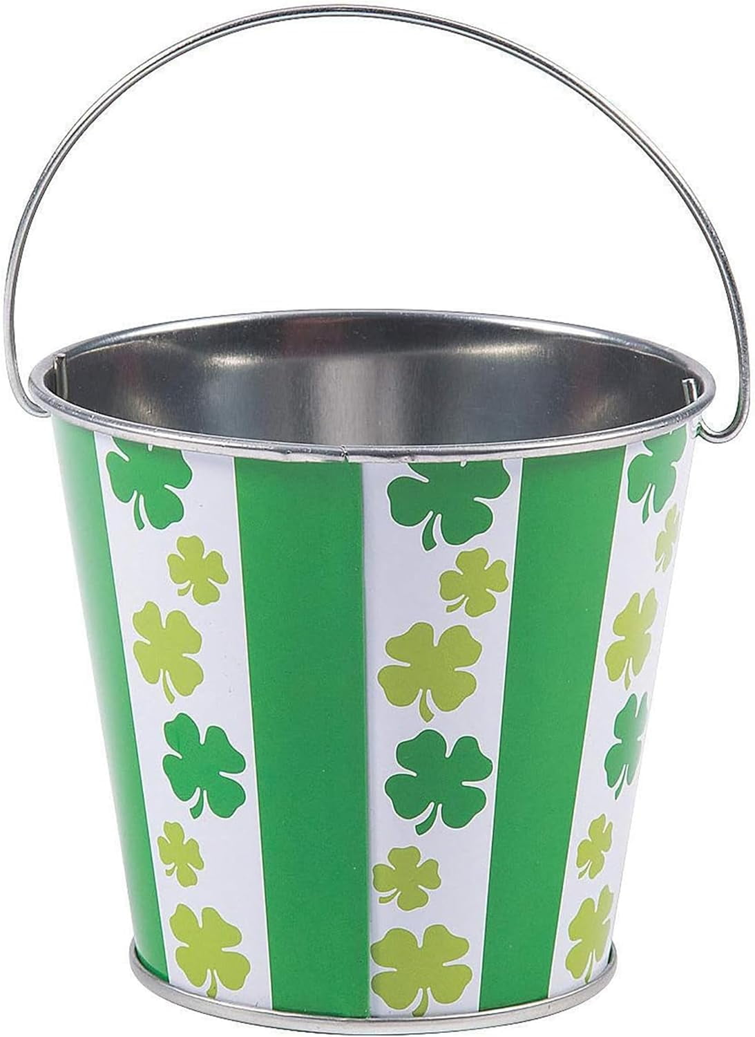 Fun Express 12 Pieces ST. Patrick's Day Metal Pail, 2.75 in x 3 in ...