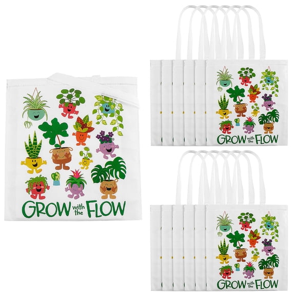 Fun Express 15" x 17" Large House Plant Grow with the Flow Nonwoven ...