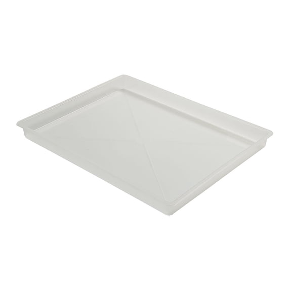 Fun Express 16" x 12" Easy Clean Clear Flat Classroom Storage Trays - 6 ...