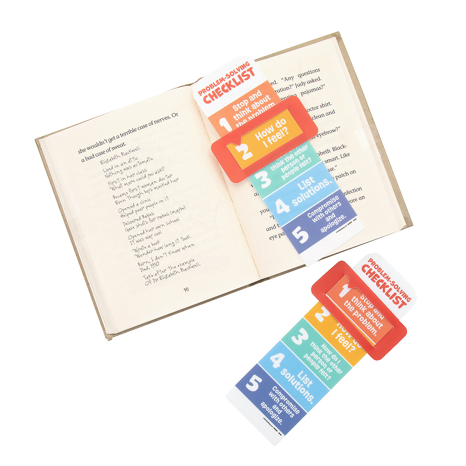 Fun Express 2 1/2" x 7 1/2" Social Emotional Learning Problem-Solving ...