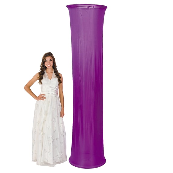 Fun Express 2 Ft. x 8 Ft. Round Column Reusable Metal Frame Decoration ...