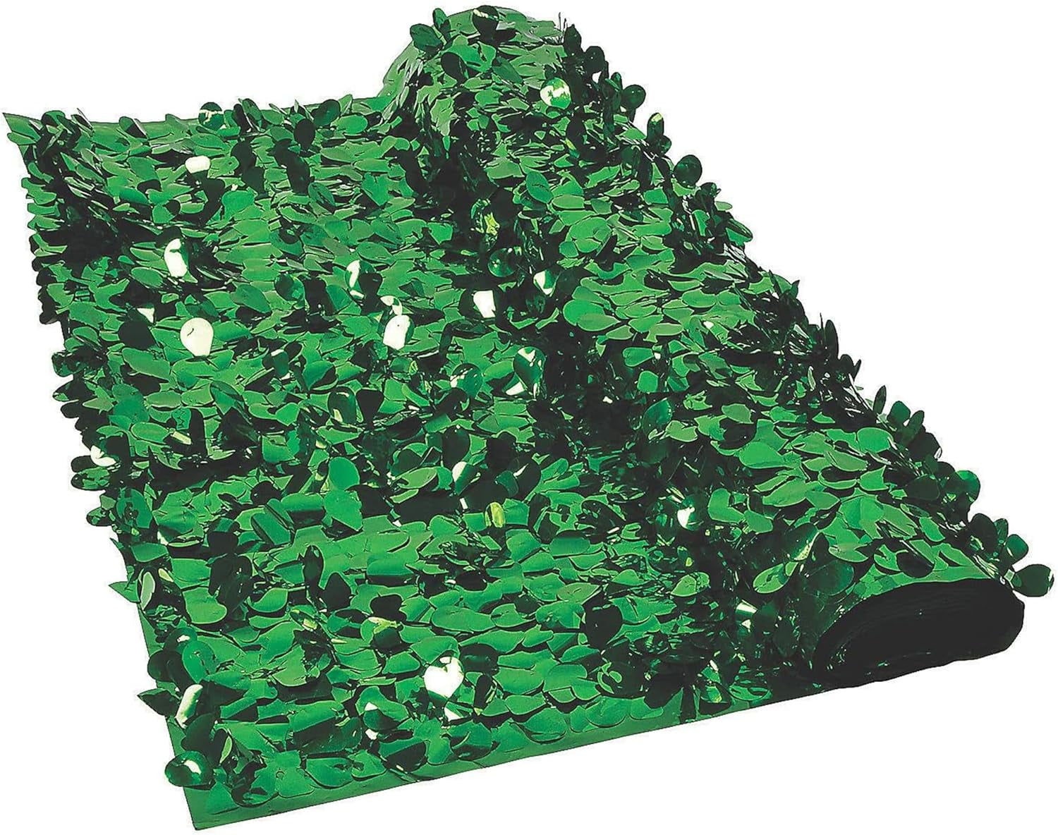Fun Express 3 ft x 15 ft Green Metallic Floral Sheeting, Party Decor ...
