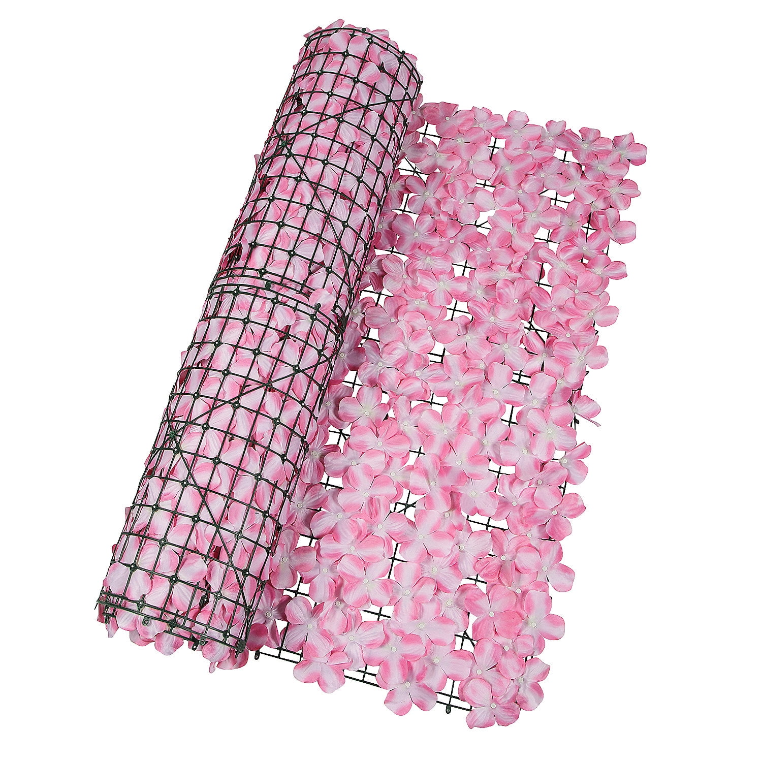 Fun Express 39" x 118" Pink Tropical Flowers Photobooth Wall Roll ...