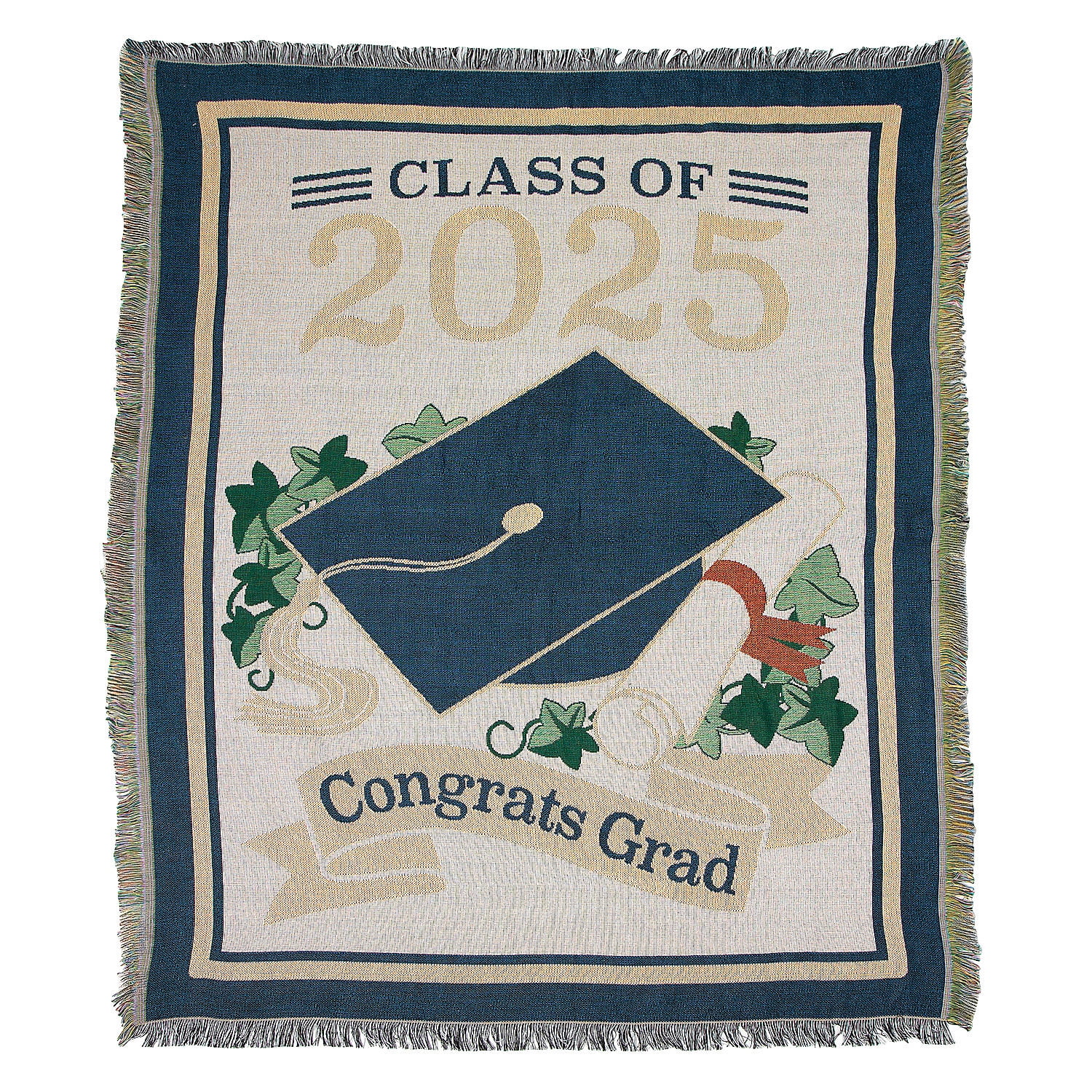 Fun Express 4 Ft. 2" x 5 Ft. Class of 2025 Congrats Grad Graduation ...