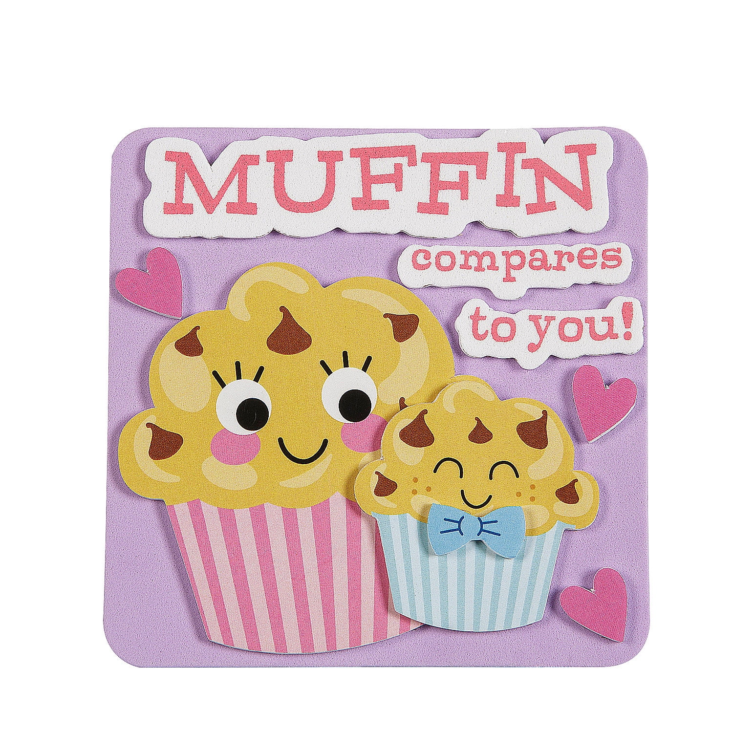 Fun Express 4" Mother’s Day Muffin Compares to You Magnet Craft Kit ...
