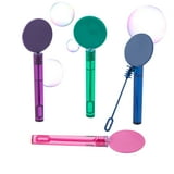 Fun Express 5 1/4" Mini Flat Jewel Colored Bubble Tubes with Wand - 24 ...