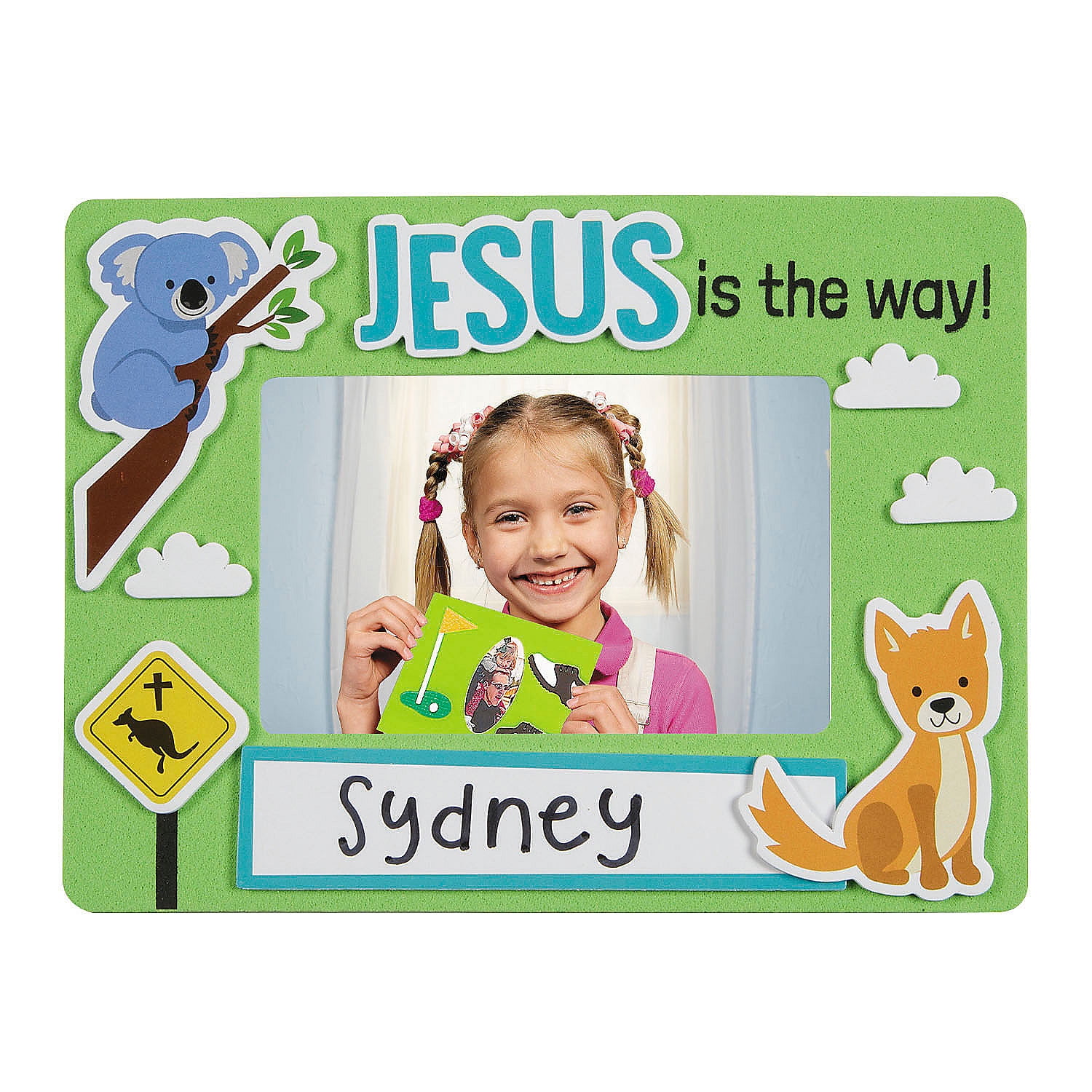 Fun Express 6 3/4" x 5" Outback VBS Magnet Picture Frame Craft Kit ...