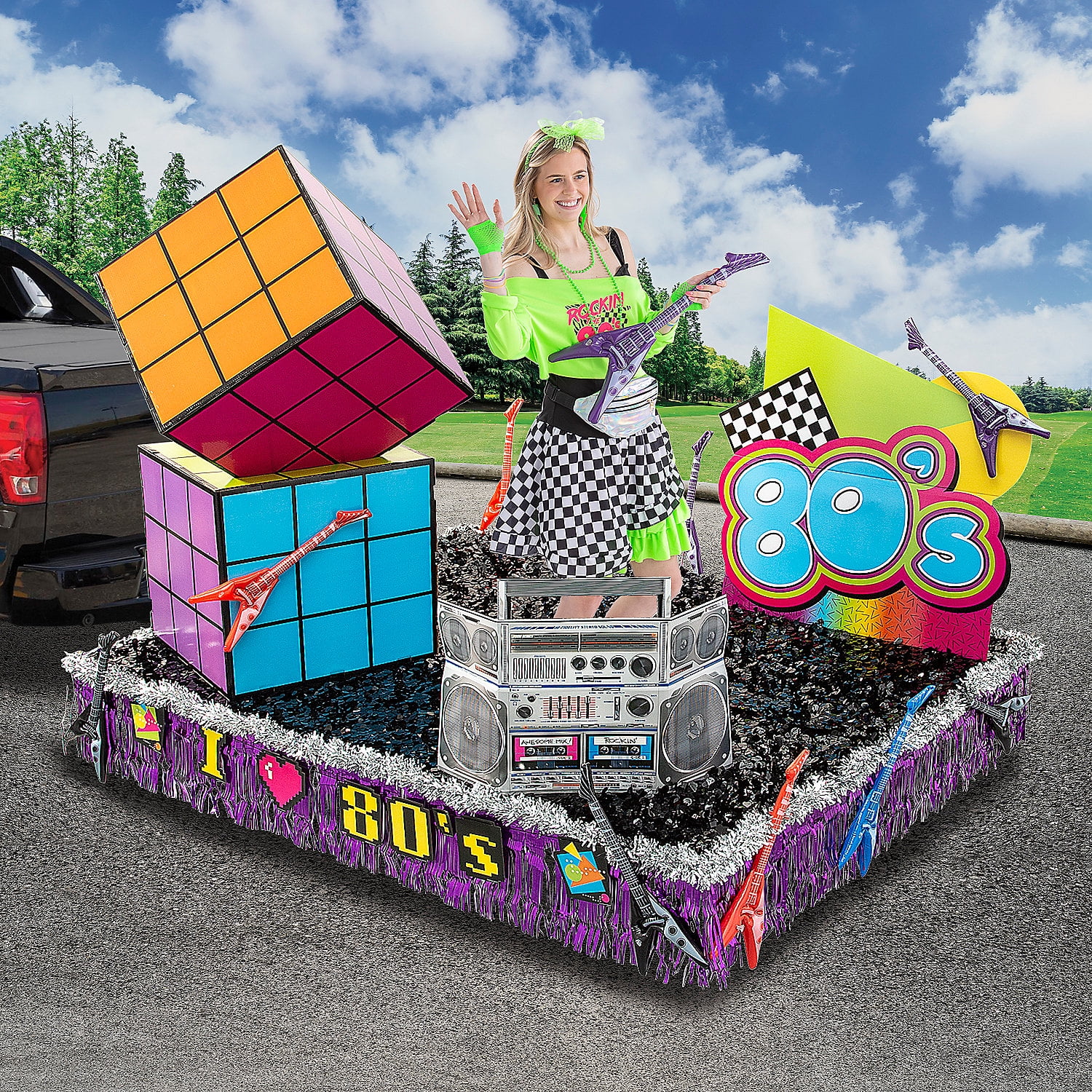 Fun Express 80s Parade Float Decorating Kit 25 Pieces - Walmart.com