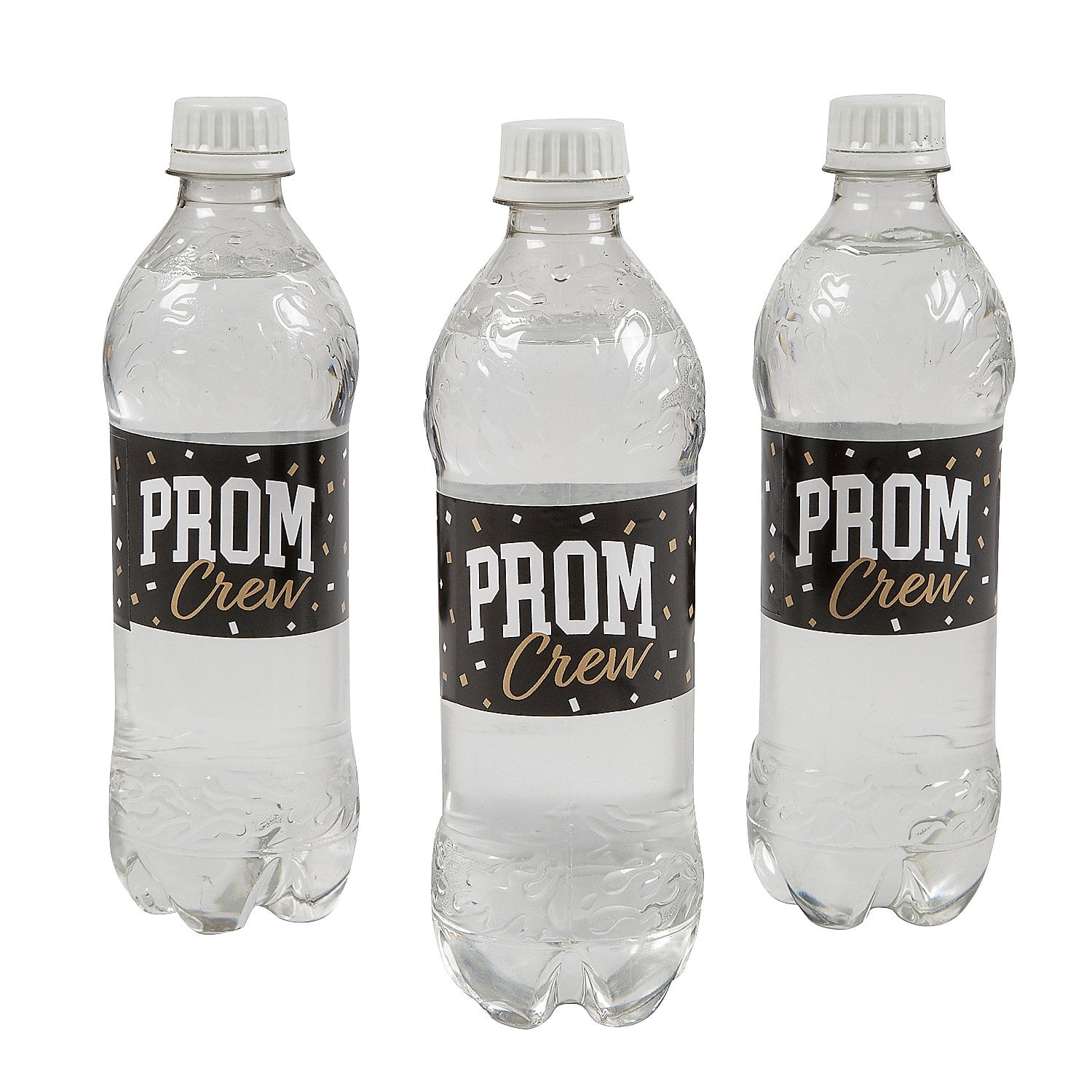 Fun Express 9" x 2" Bulk 50 Pieces Prom Crew Favor Stickers Water ...