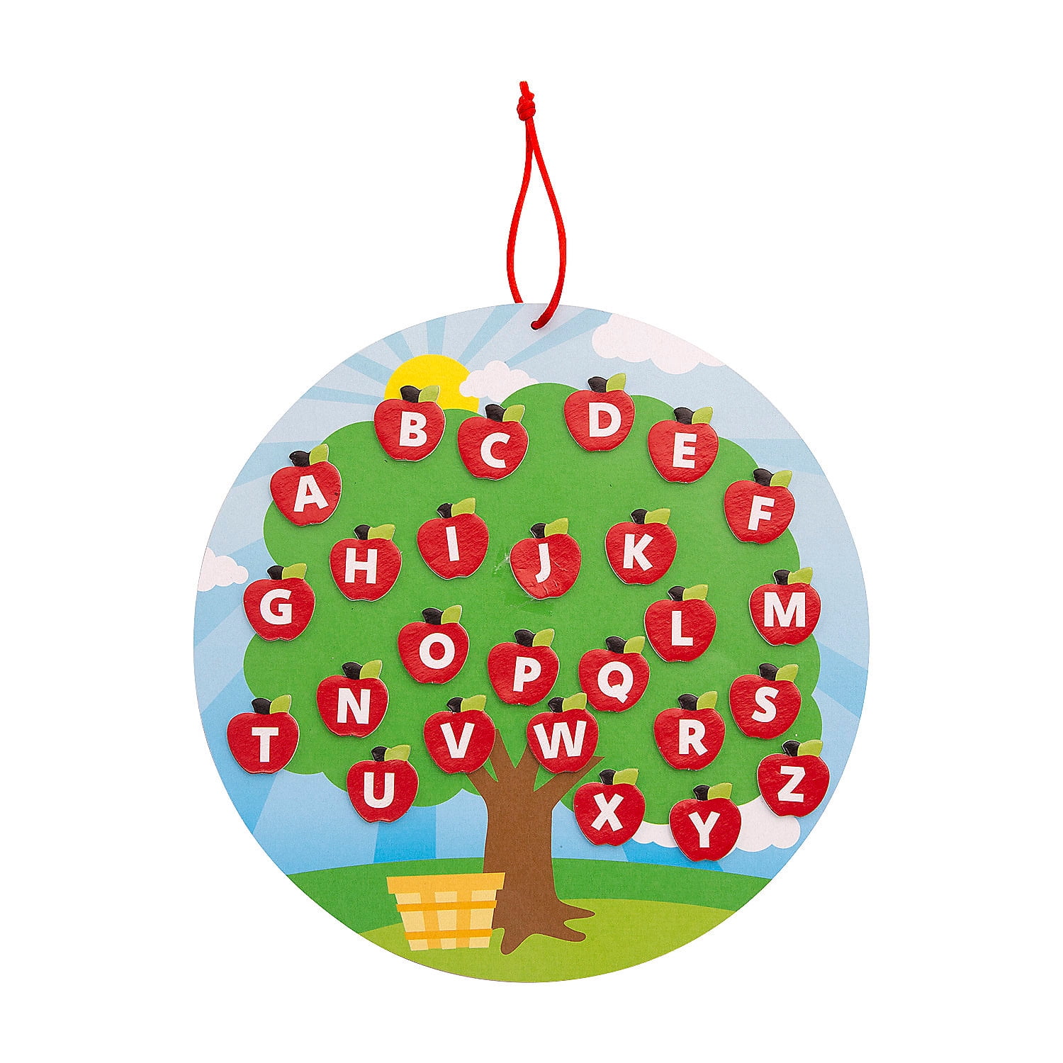 Fun Express Alphabet Apple Tree Craft Kit - Makes 12 - Walmart.com