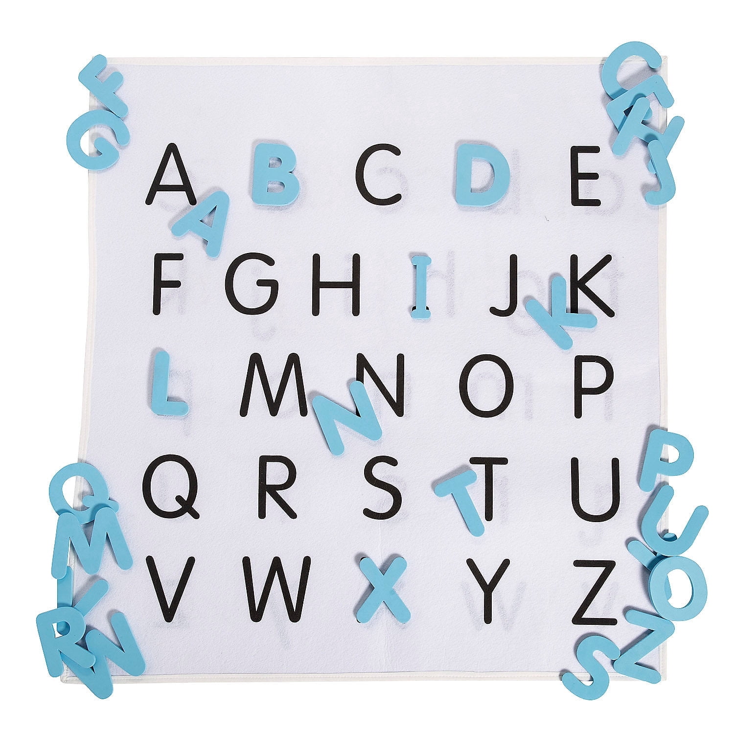Fun Express Alphabet Match Mat - 53 Pc. - Walmart.com