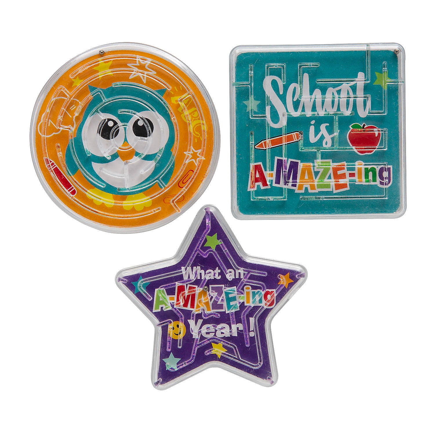 Fun Express Amazing Year Maze Puzzles - 24 Pc - Walmart.com