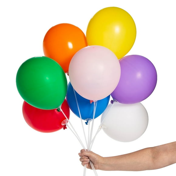 Small Balloons on Sticks