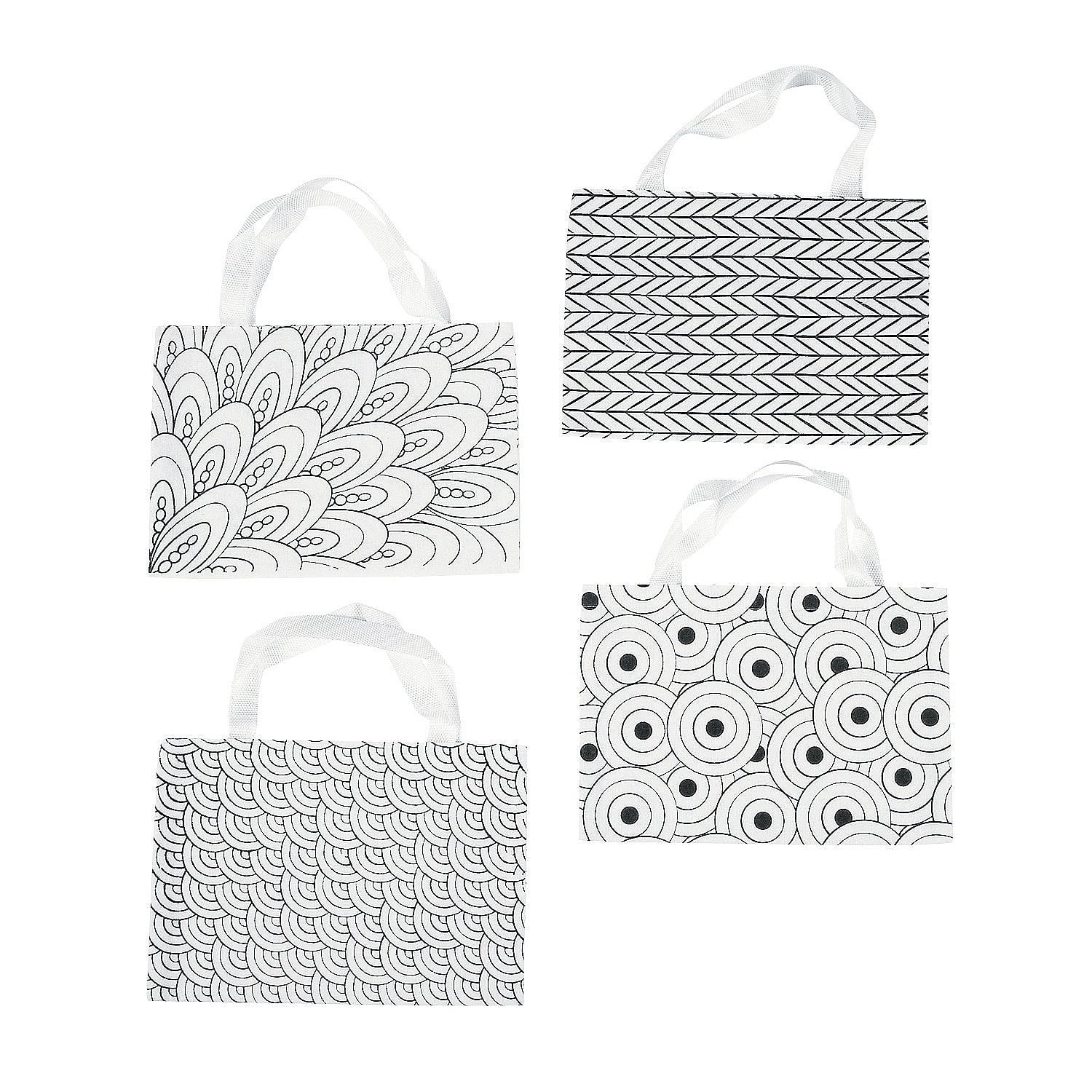 Fun Express Assorted Colors Gift Bags, 12 Count - Walmart.com
