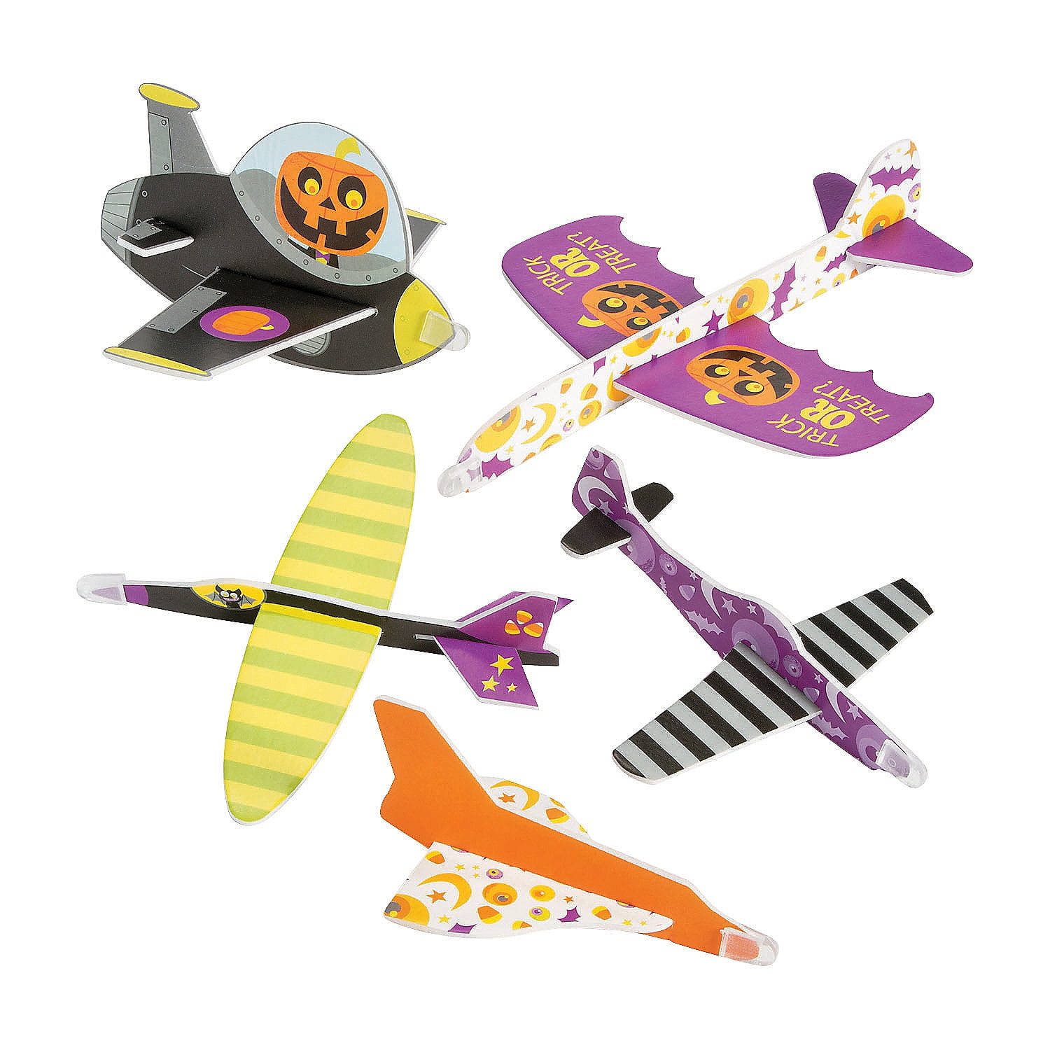 "Fun Express Foam Halloween Party Favors, 50 Units, 1-3/4"" x 8-1/2 ...