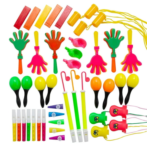 Fun Express Assorted Colors Party Favors, 50 Count - Walmart.com