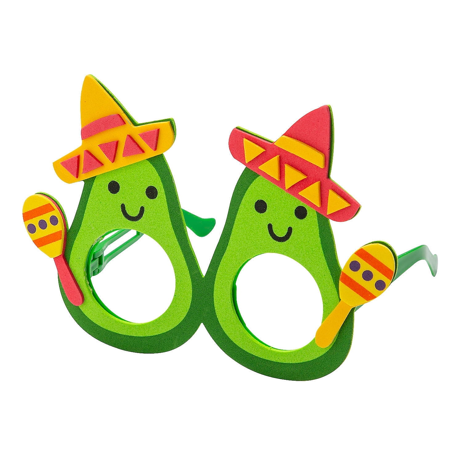 Fun Express Avocado Glasses Craft Kit - Makes 12 - Walmart.com
