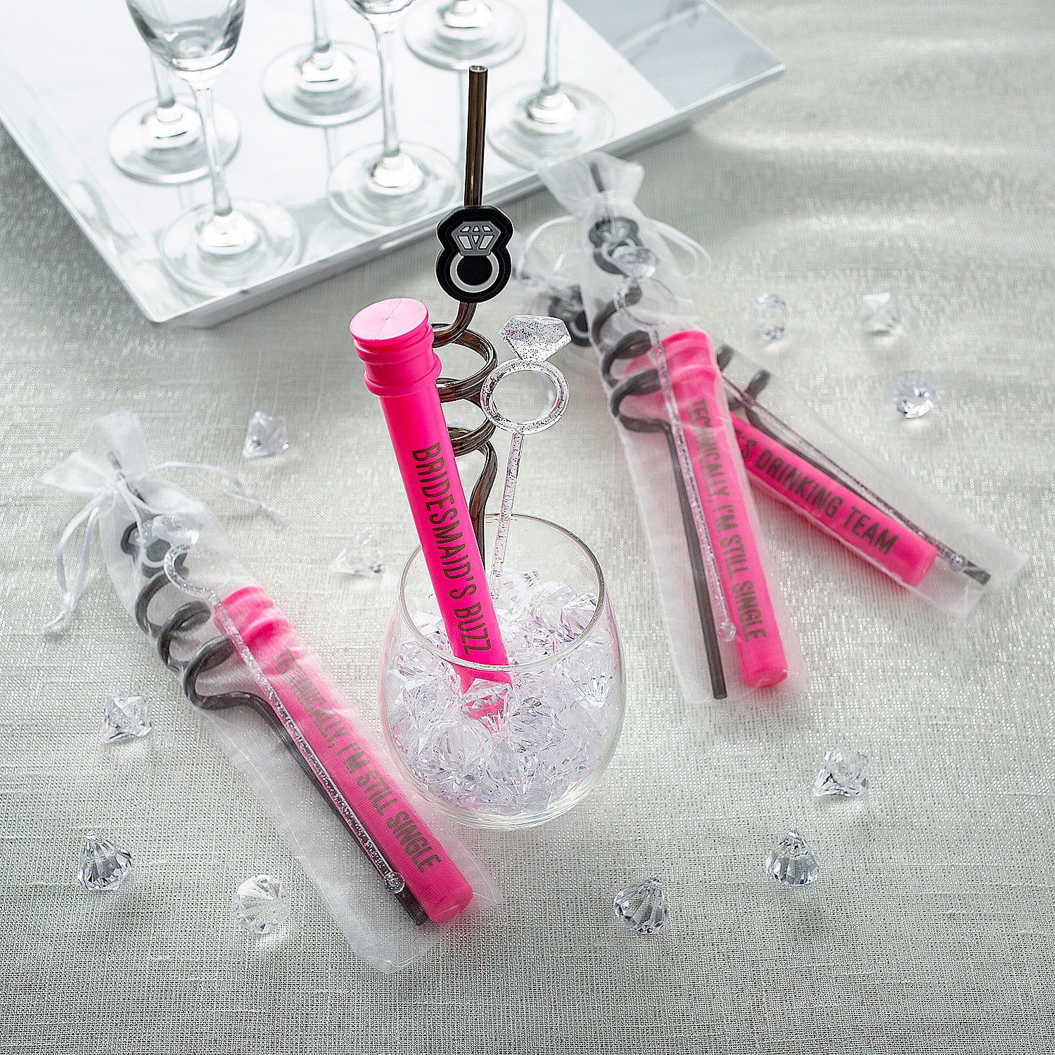 Fun Express Bachelorette Drinking Team Handout Kit Assortments May Vary ...
