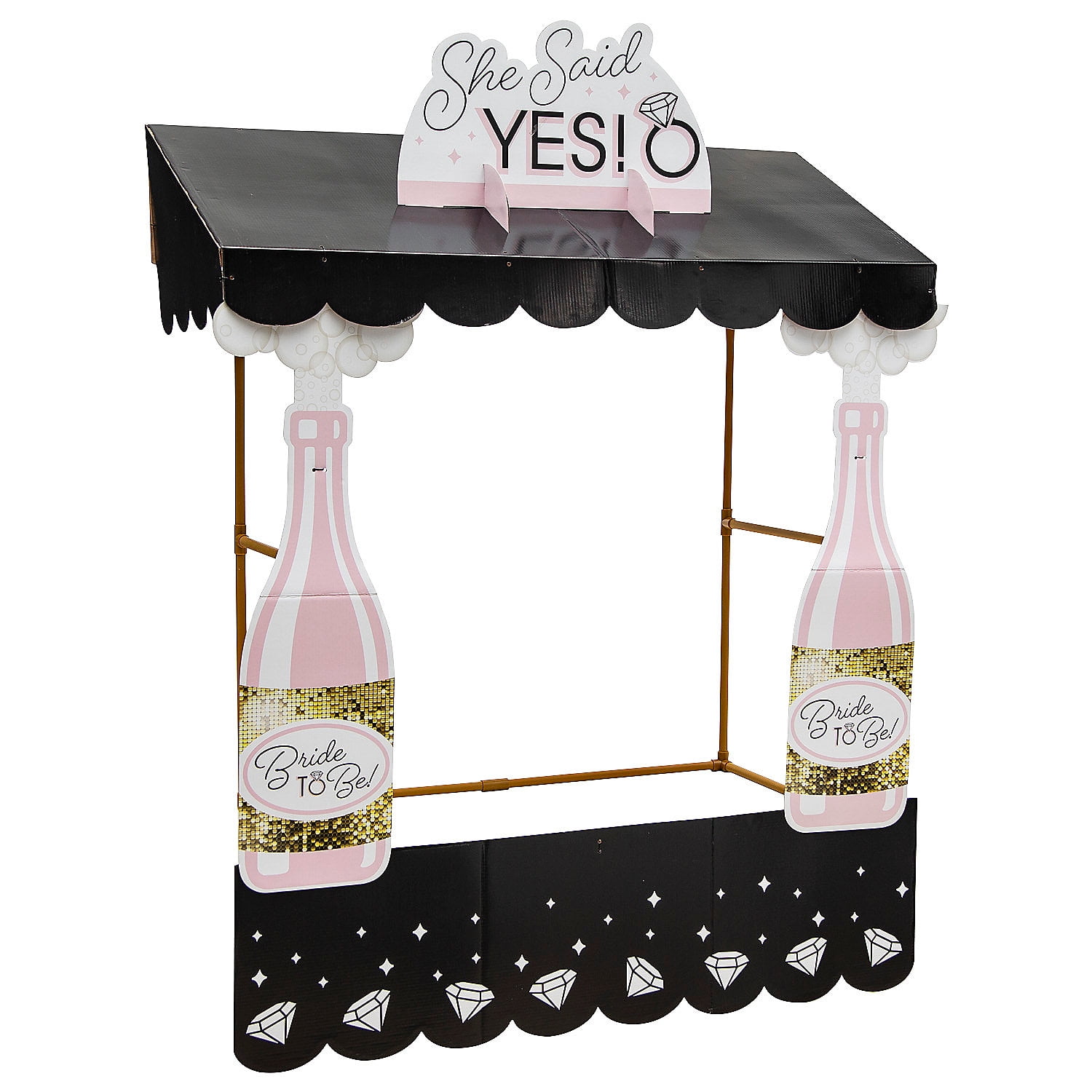 Fun Express Bachelorette Party Tabletop Hut with Frame - 6 Pc - Walmart.com