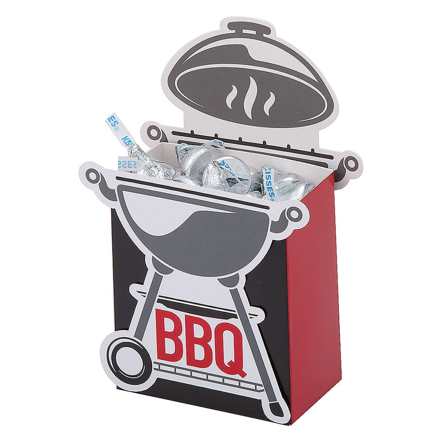 Fun Express Backyard Barbecue Grill Favor Boxes - Walmart.com