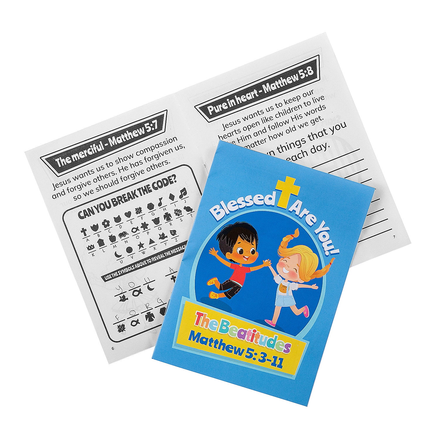 Beatitudes Activity Books - 12 pieces - Walmart.com