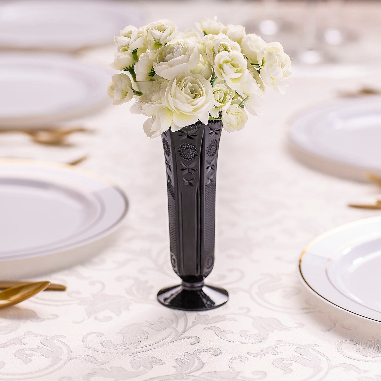 Fun Express Black Bud Vases - 12 Pc - Walmart.com