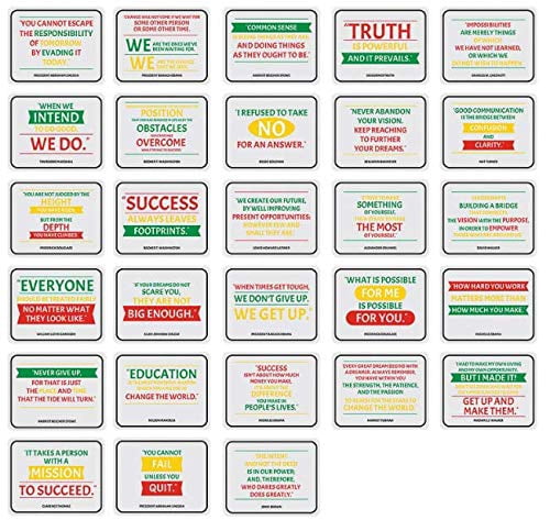 Fun Express Black History Quote of The Day Cardstock Bulletin Board Set ...