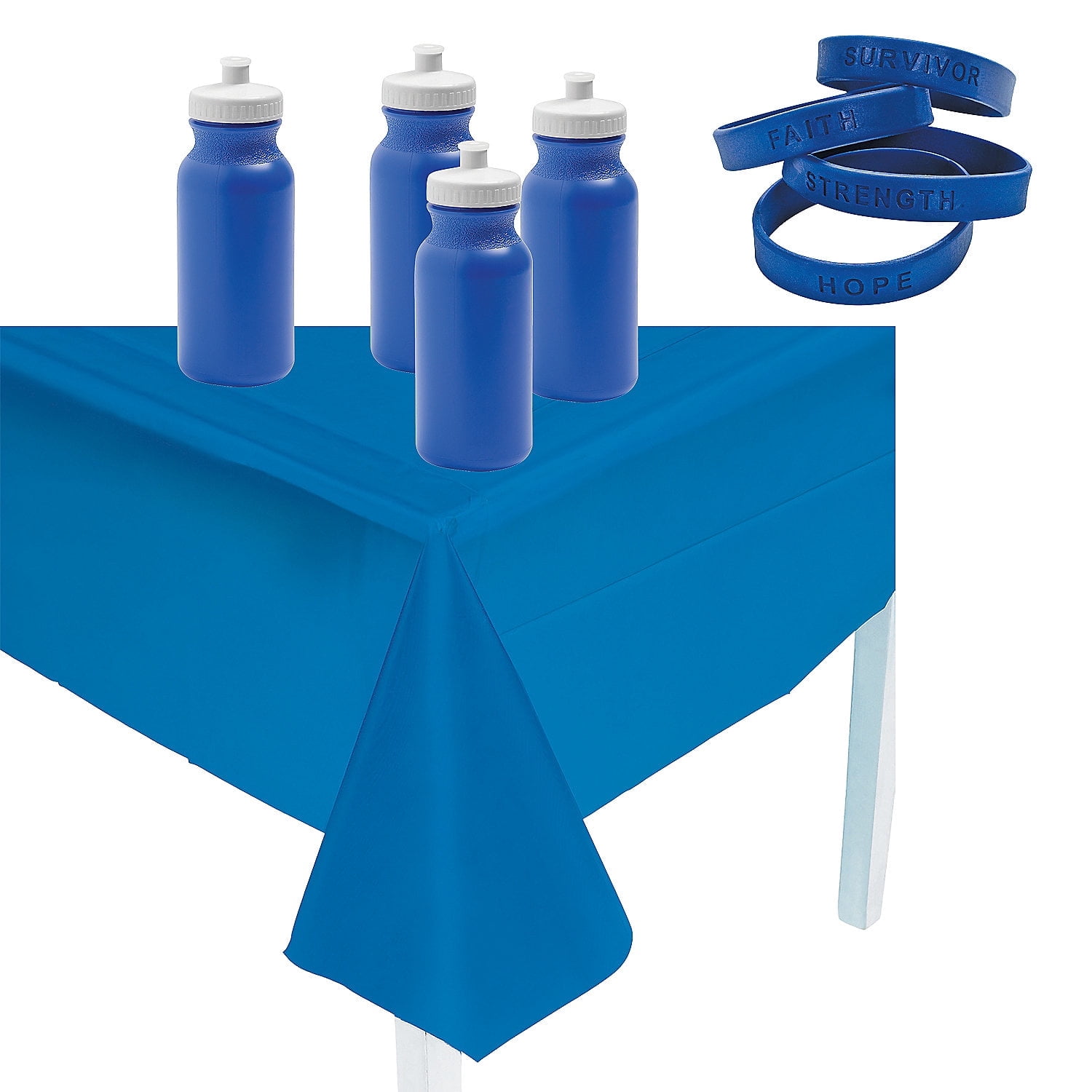 Fun Express Blue Awareness Giveaway Table Kit - 99 Pieces - Walmart.com