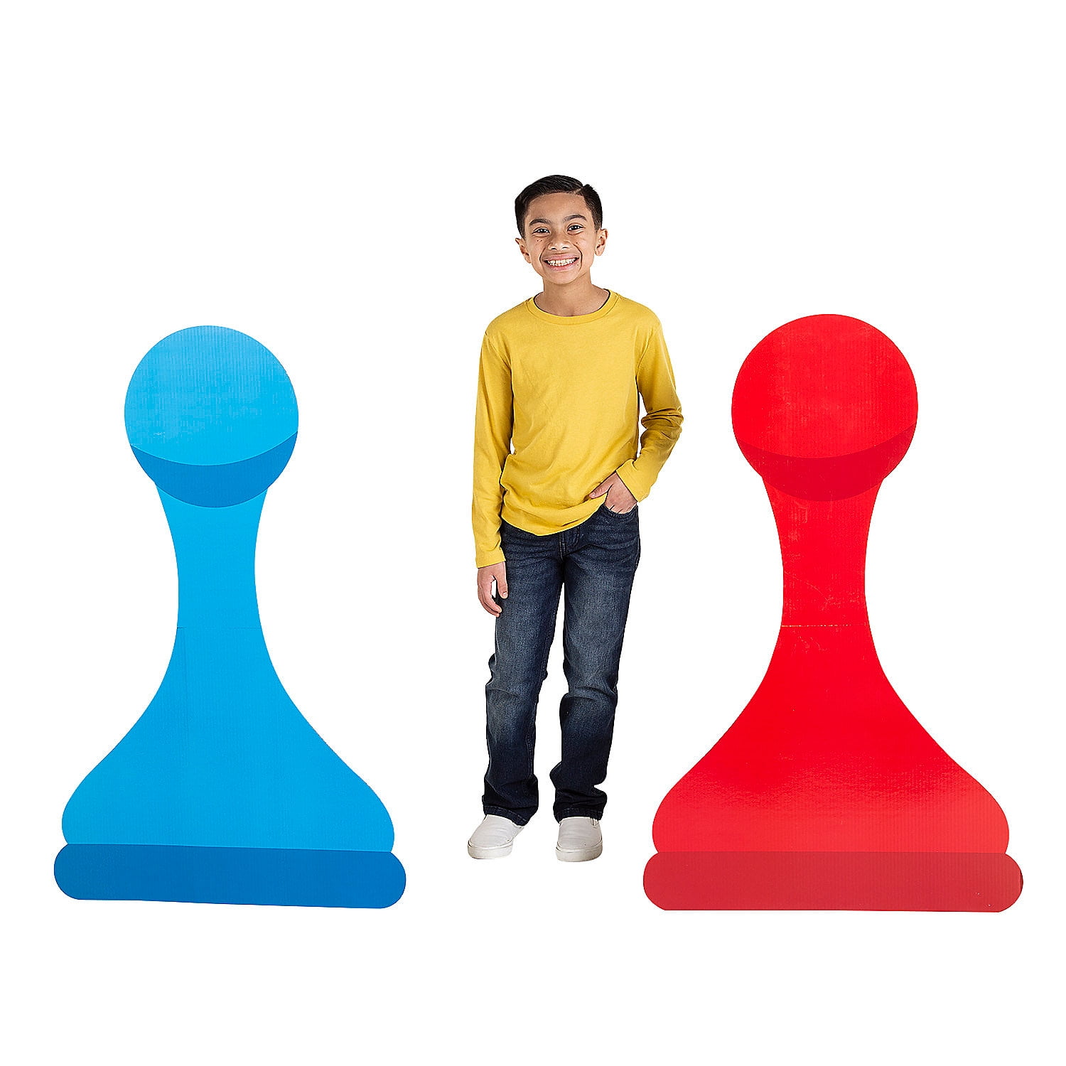 Fun Express Board Game VBS Game Pieces Cardboard Cutout Stand-Ups - 2 ...