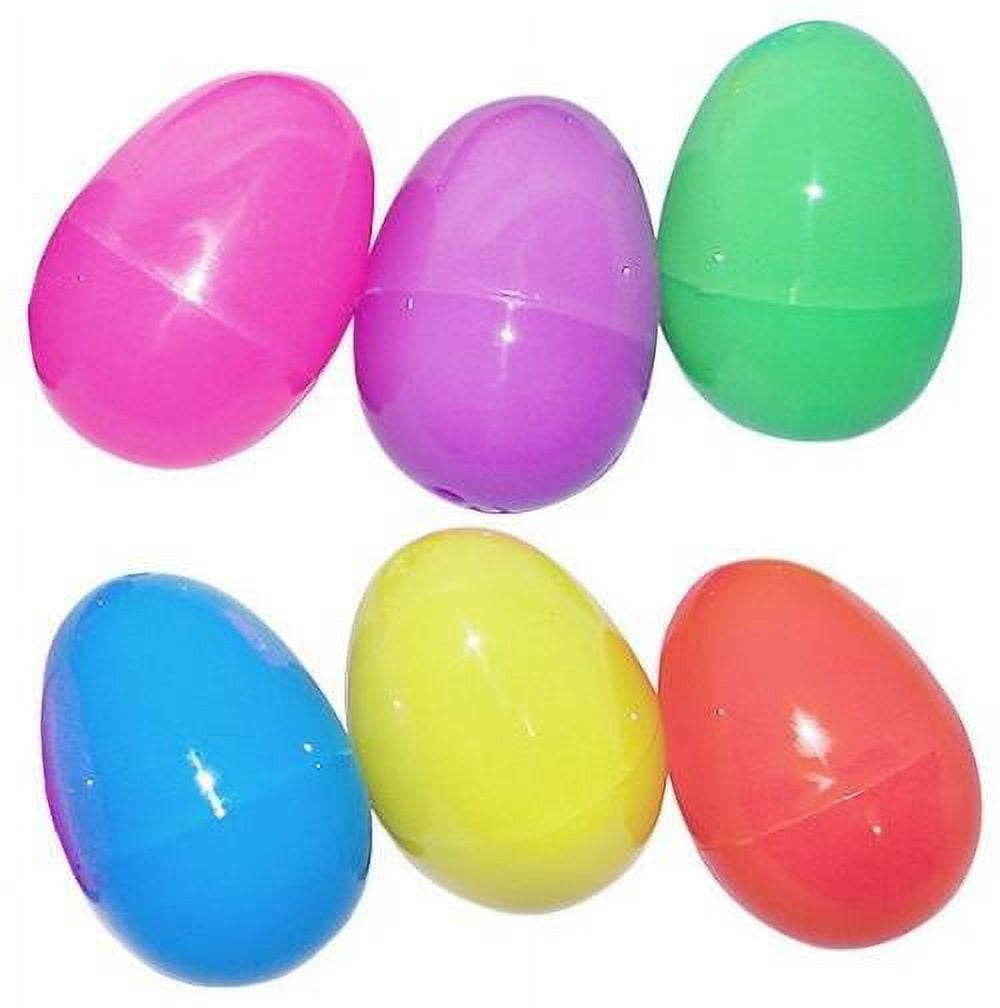 Fun Express Bright Multi-color Plastic Easter Eggs, (144 Pieces ...