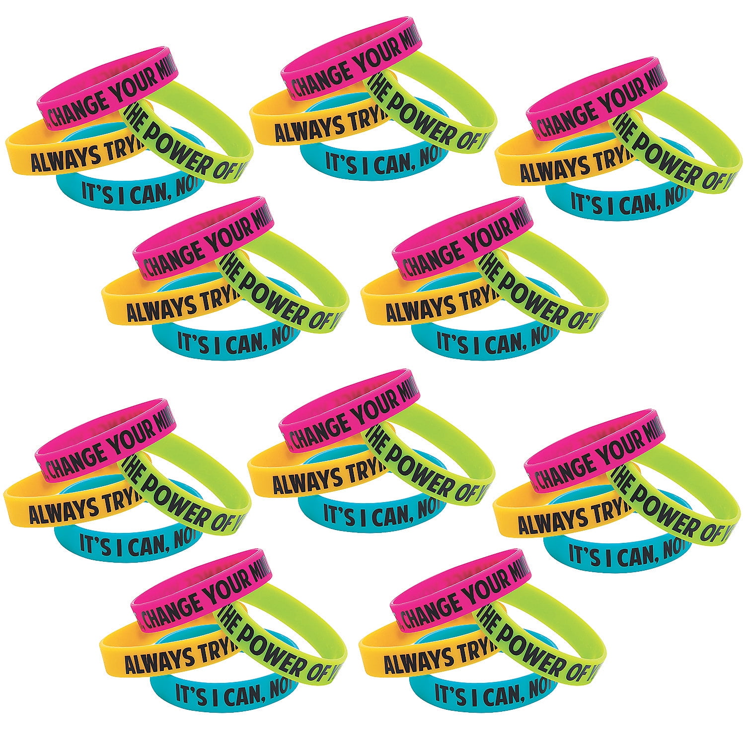 Fun Express Bulk 144 Pieces I Have a Growth Mindset Motivational ...